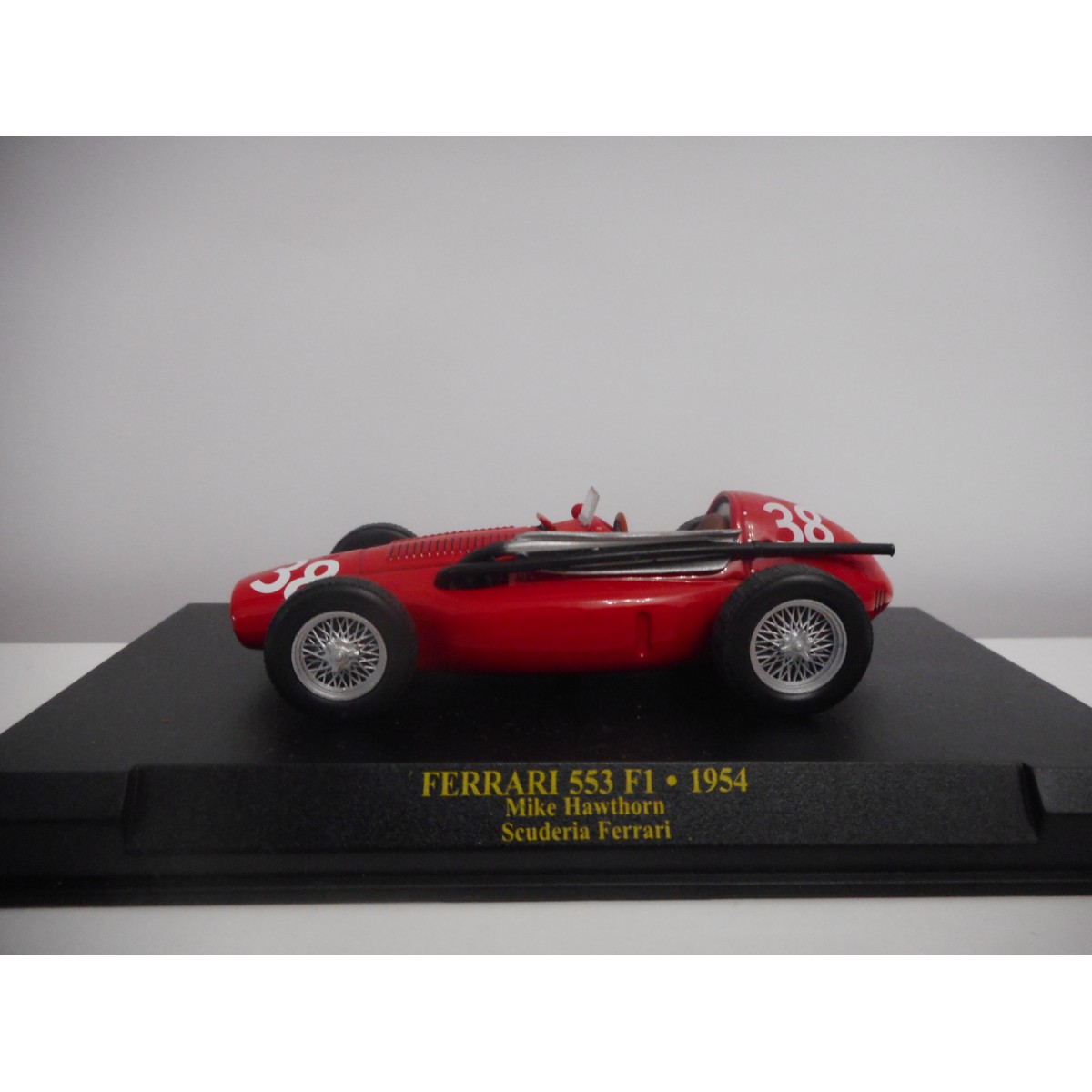 FERRARI 553 1954 HAWTHORN FORMULA F1 HARD BOX 1:43 ALTAYA IXO EX ...