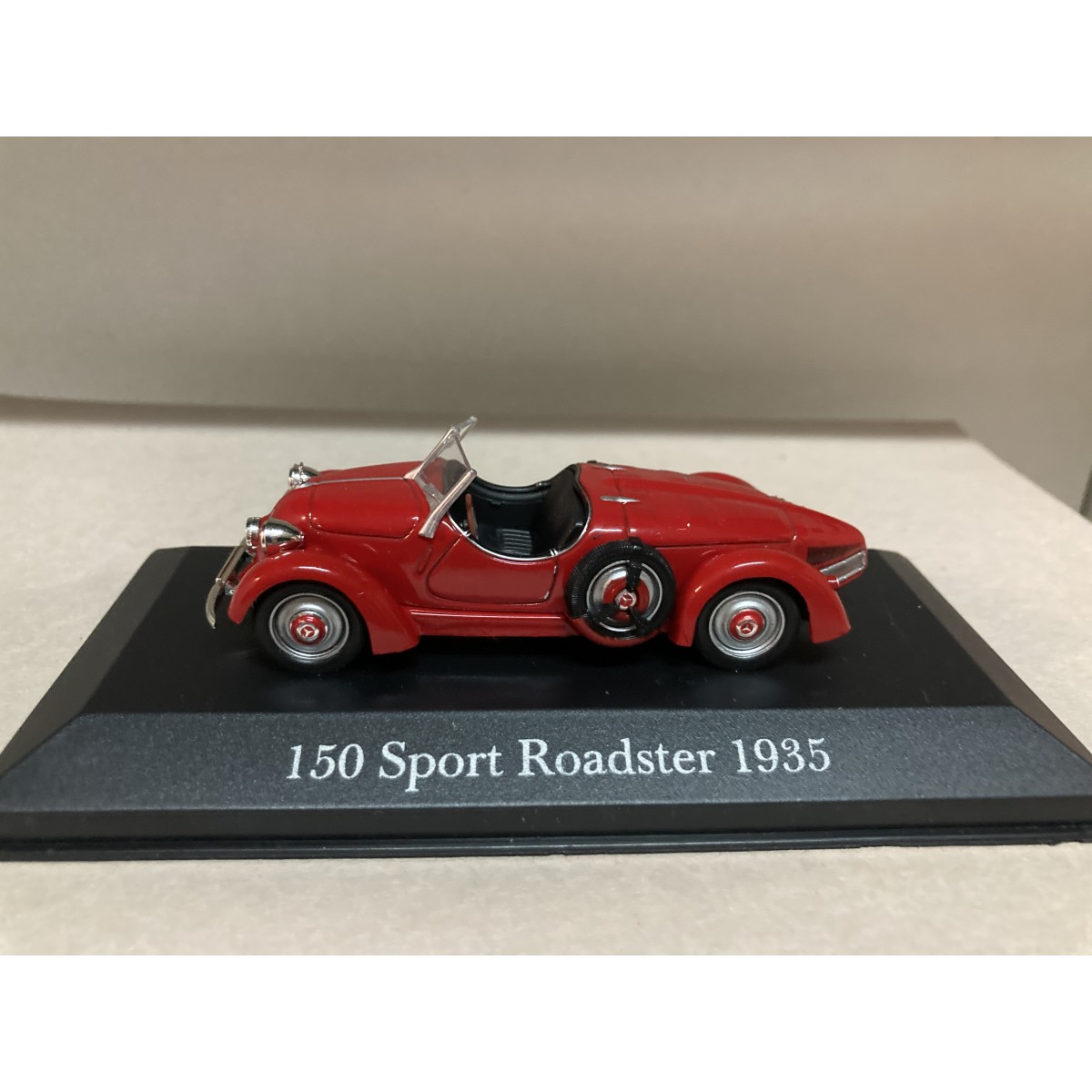 MERCEDES-BENZ W30 150 SPORT ROADSTER 1935 1:43 ALTAYA IXO EX COL ...