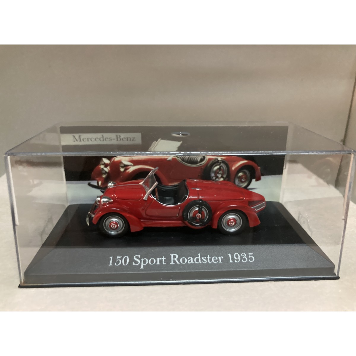 MERCEDES-BENZ W30 150 SPORT ROADSTER 1935 1:43 ALTAYA IXO EX COL ...