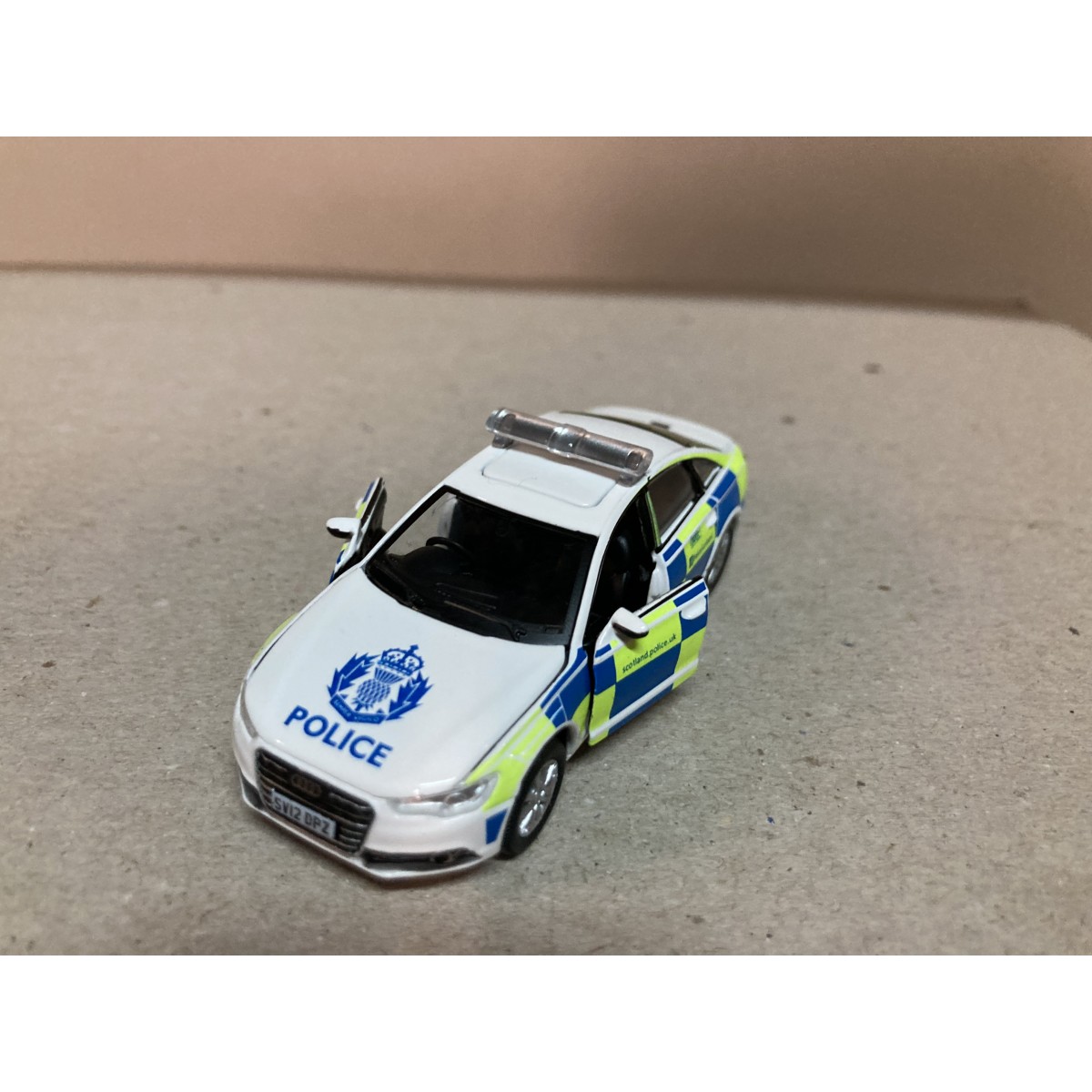 AUDI A6 UK POLICE SCOTLAND 1:64 ERA CAR n31 - BCN STOCK CARS