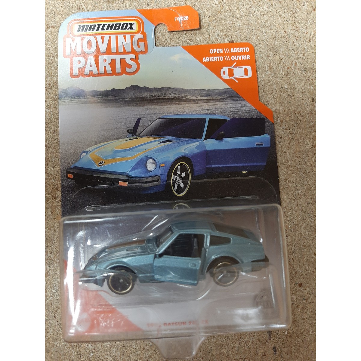 DATSUN 280 ZX 1982 MOVING PARTS 1:64 MATCHBOX - BCN STOCK CARS