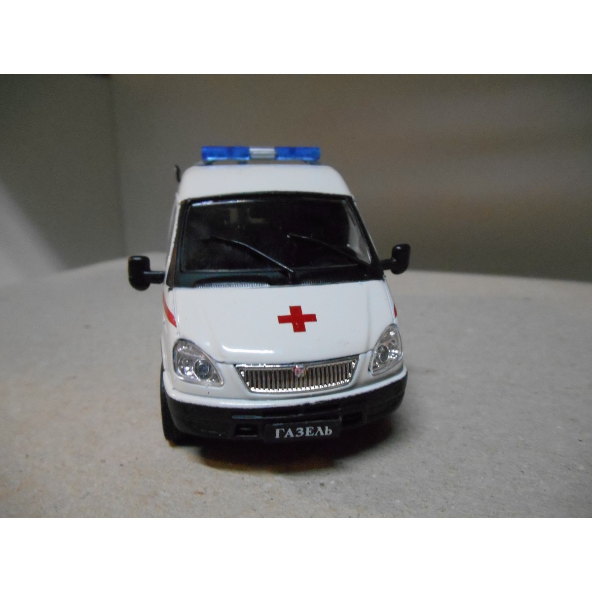GAZ-32214 AMBULANCE GAZelle 1:43 DeAGOSTINI IXO USADO/EX PRIVADO - BCN ...
