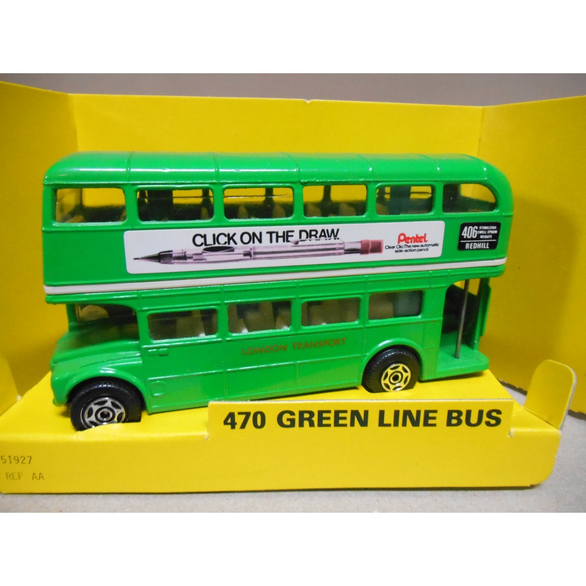 AUTOBUS ROUTEMASTER GREEN LINE 1:64? CORGI 470 USADO/VER FOTOS - BCN ...