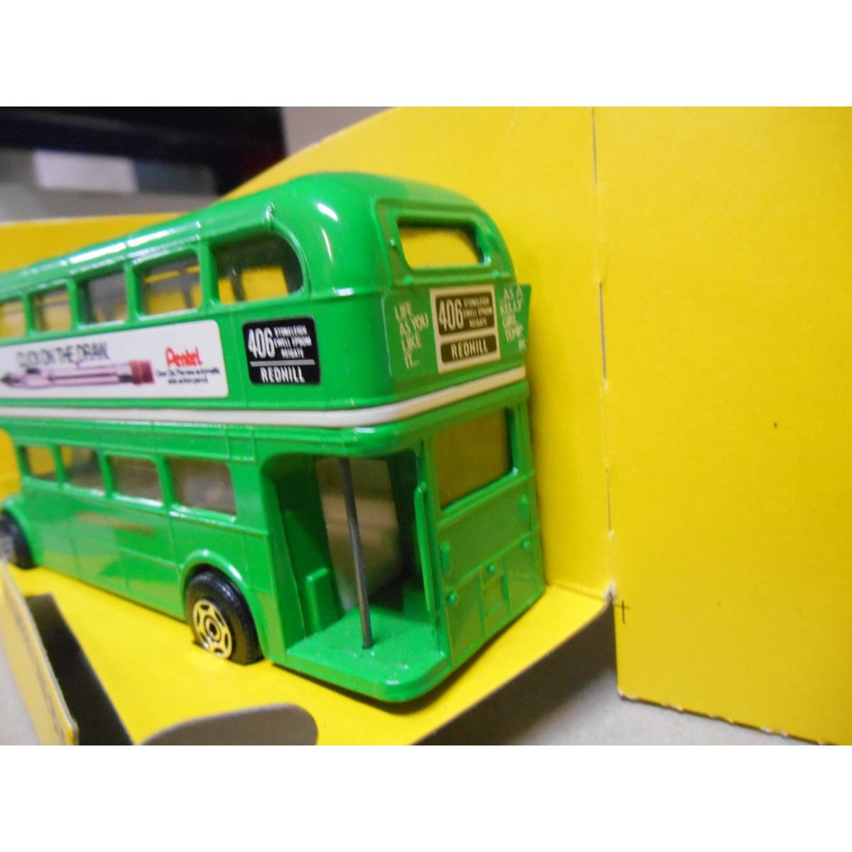 AUTOBUS ROUTEMASTER GREEN LINE 1:64? CORGI 470 USADO/VER FOTOS - BCN ...