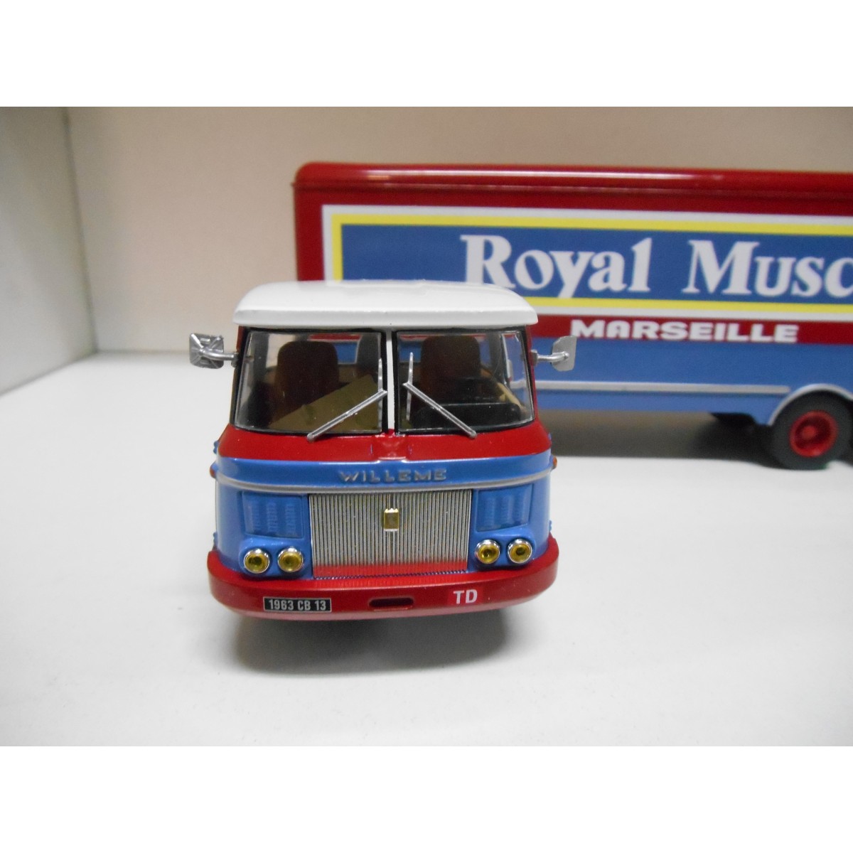WILLEME LD 610 TBH HORIZON 1956 - 1962 ROYAL MUSCAT ALTAYA IXO 1/43 ...