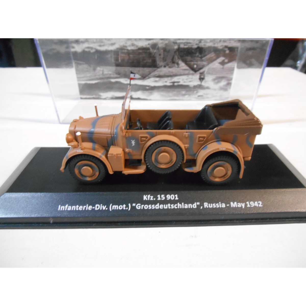 KFZ.15 HORCH 901 GERMANY RUSSIA 1942 WWII 1:43 ALTAYA IXO - BCN STOCK CARS