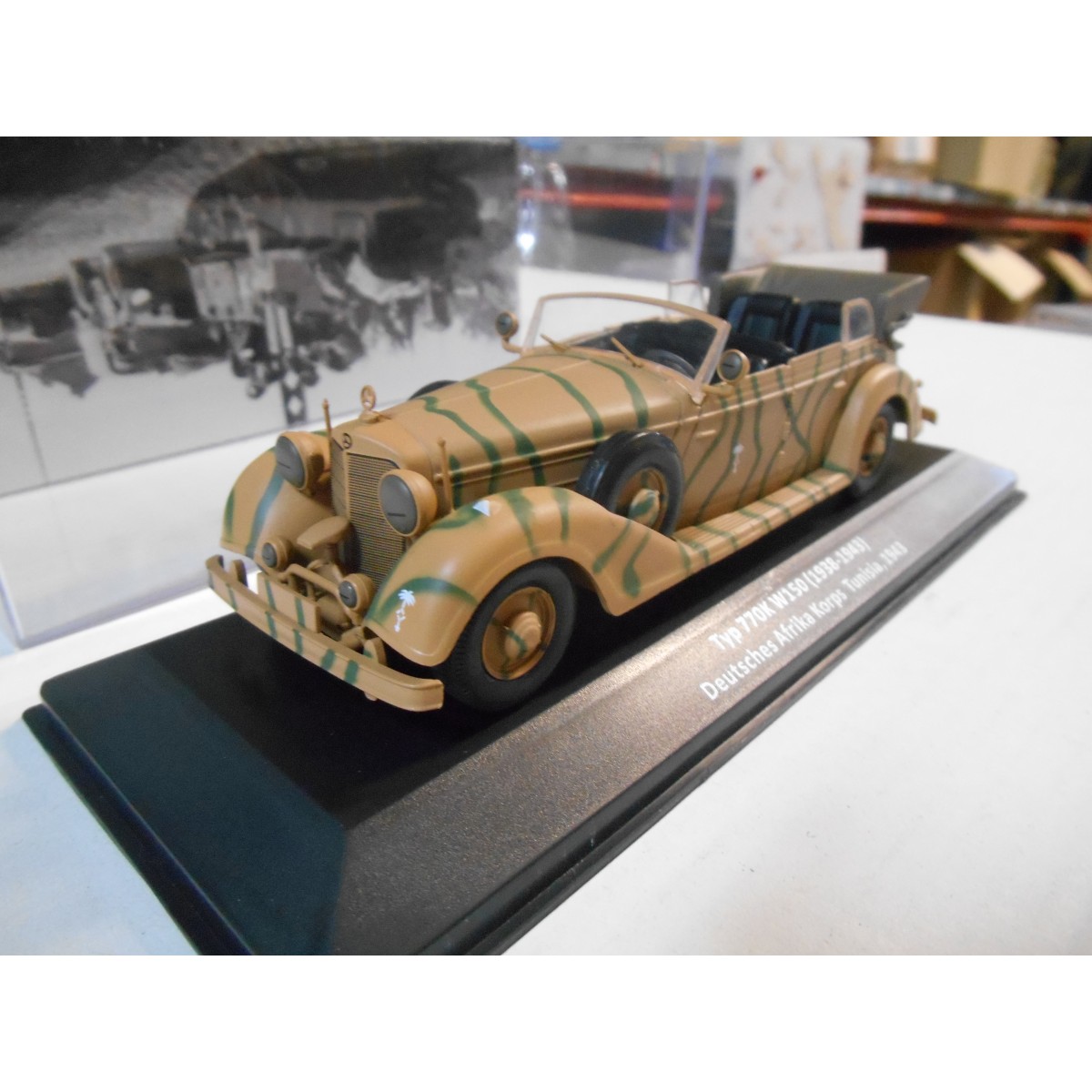 MERCEDES-BENZ W150 TYP 770K DAK GERMANY 1943 WWII 1:43 ALTAYA IXO - BCN ...