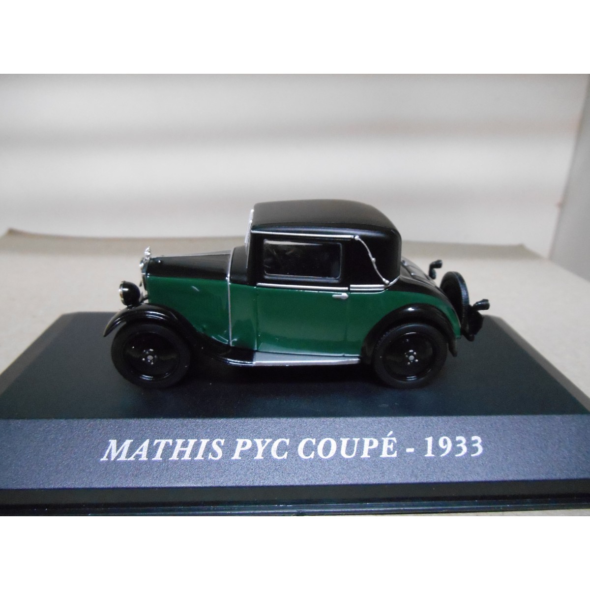 MATHIS PYC COUPE 1933 AUTREFOIS 1:43 ALTAYA IXO EX PRIVADO - BCN STOCK CARS