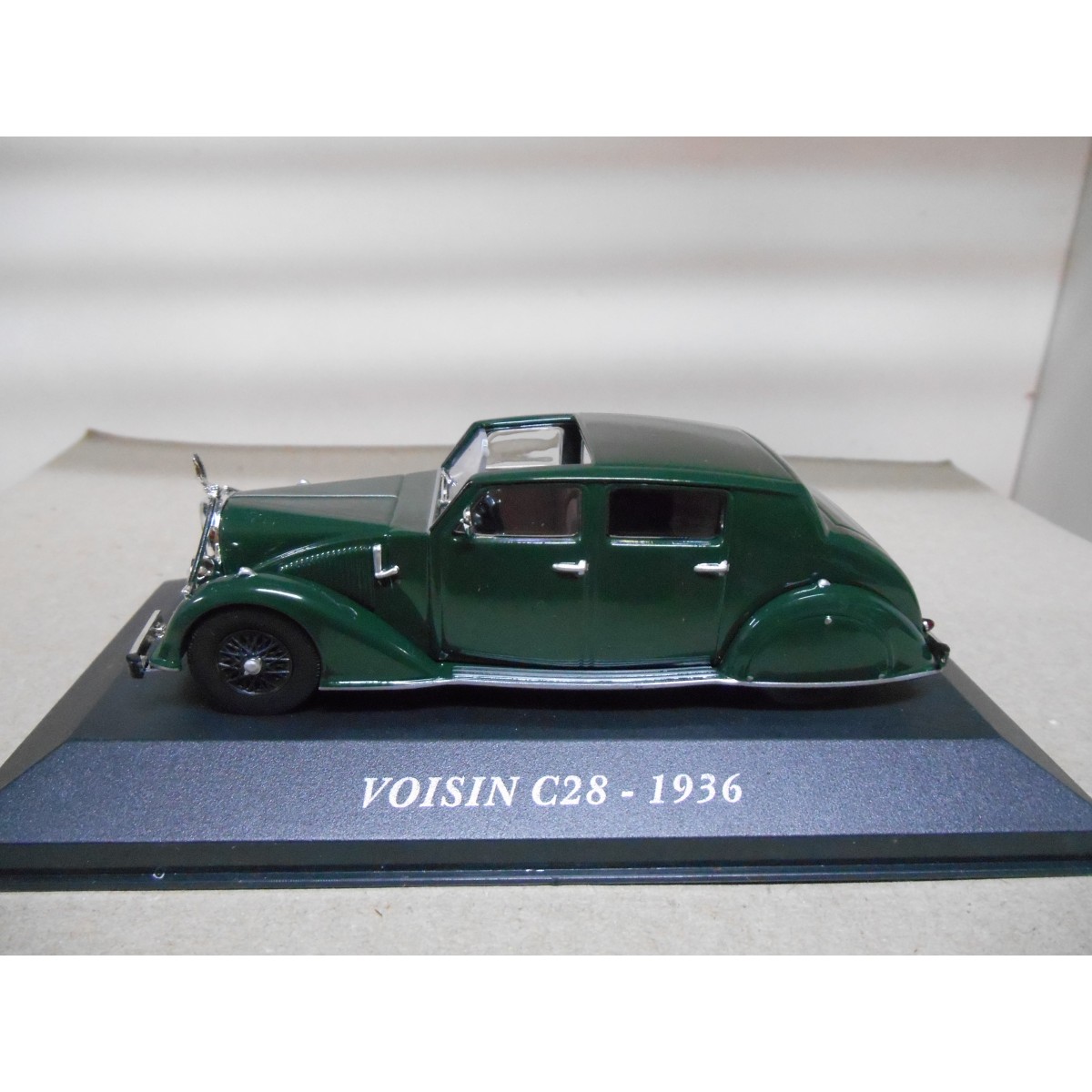 VOISIN C28 1936 GREEN AUTREFOIS 1:43 ALTAYA IXO - BCN STOCK CARS