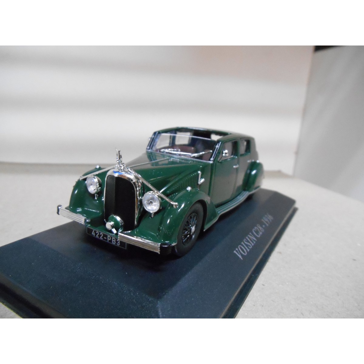 VOISIN C28 1936 GREEN AUTREFOIS 1:43 ALTAYA IXO - BCN STOCK CARS