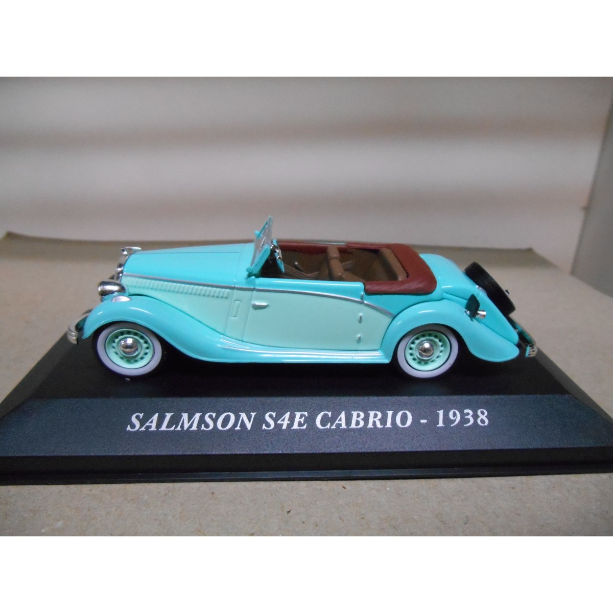 SALMSON S4E CABRIO 1938 AUTREFOIS 1:43 ALTAYA IXO EX PRIVADO - BCN ...
