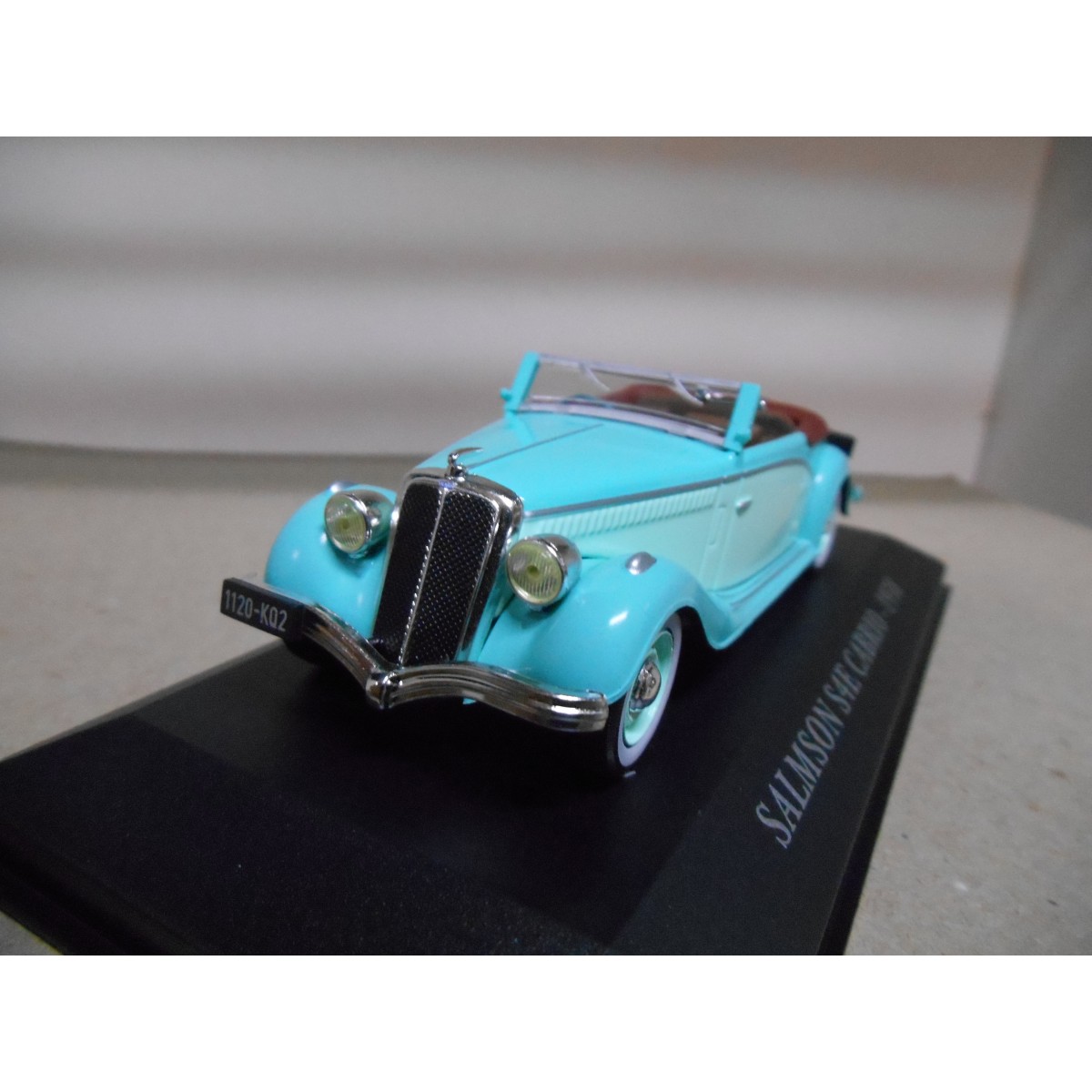 SALMSON S4E CABRIO 1938 AUTREFOIS 1:43 ALTAYA IXO EX PRIVADO - BCN ...