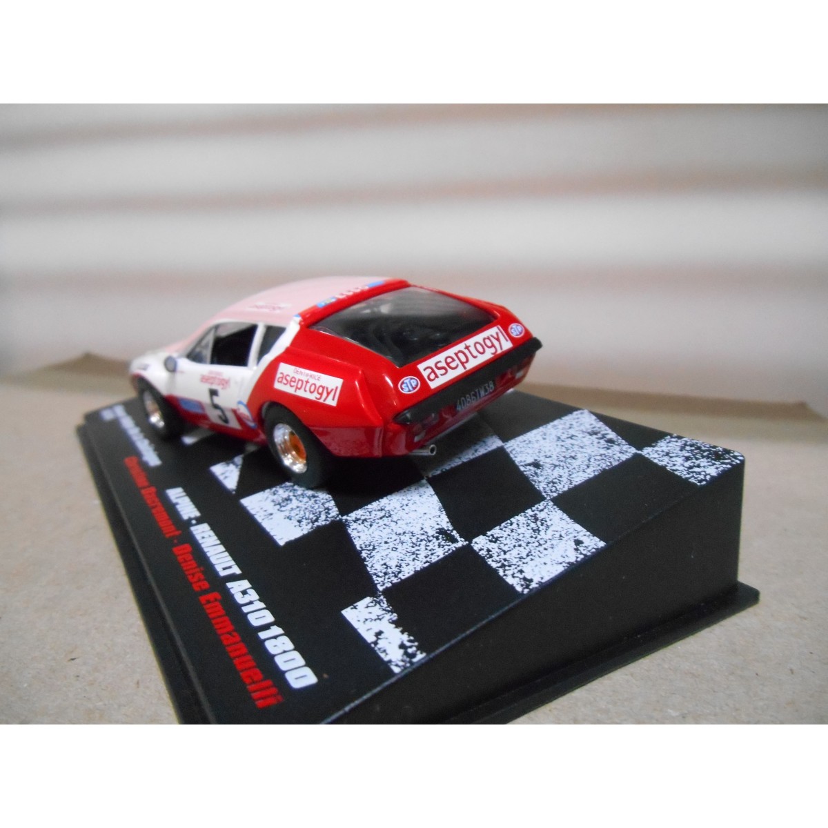 ALPINE A310 1800 RALLY DE LA CHATAIGNE 1976 1:43 ALTAYA IXO - BCN STOCK ...