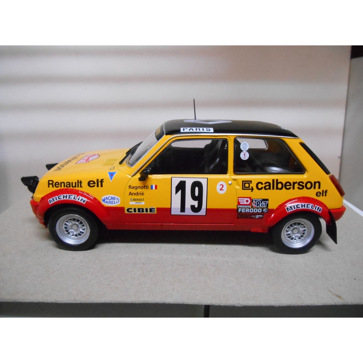 RENAULT 5 ALPINE RALLY MONTE CARLO 1978 RAGNOTTI 1:18 ALTAYA IXO - BCN ...