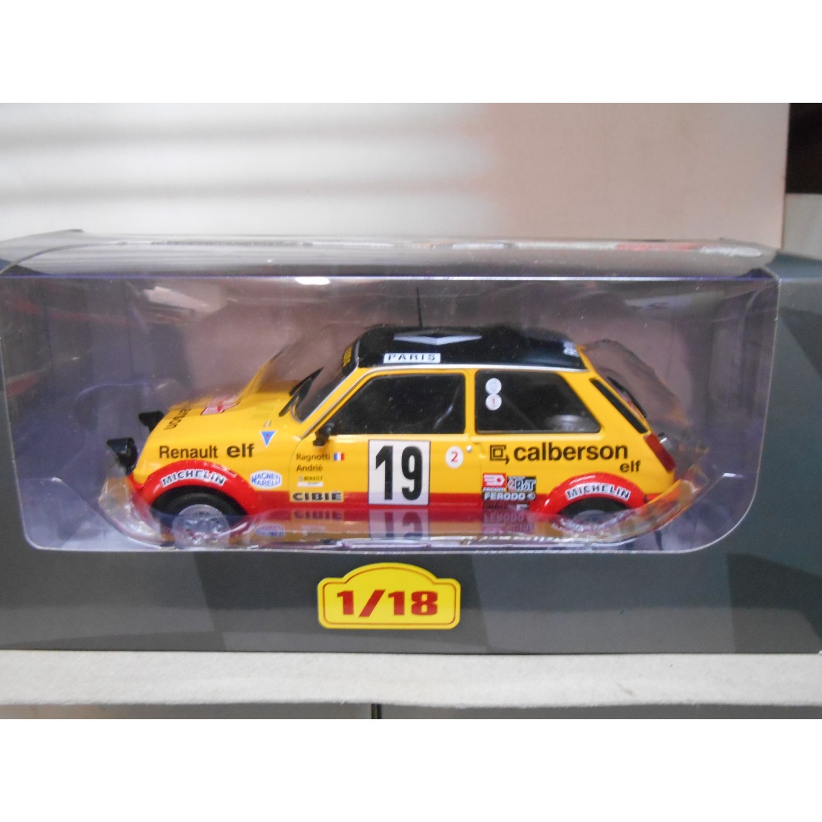 RENAULT 5 ALPINE RALLY MONTE CARLO 1978 RAGNOTTI 1:18 ALTAYA IXO - BCN ...