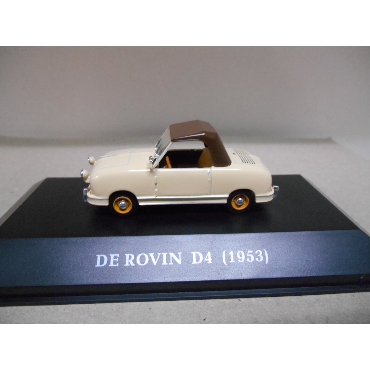 DE ROBIN D4 1953 MICROCARS 1:43 ALTAYA IXO - BCN STOCK CARS
