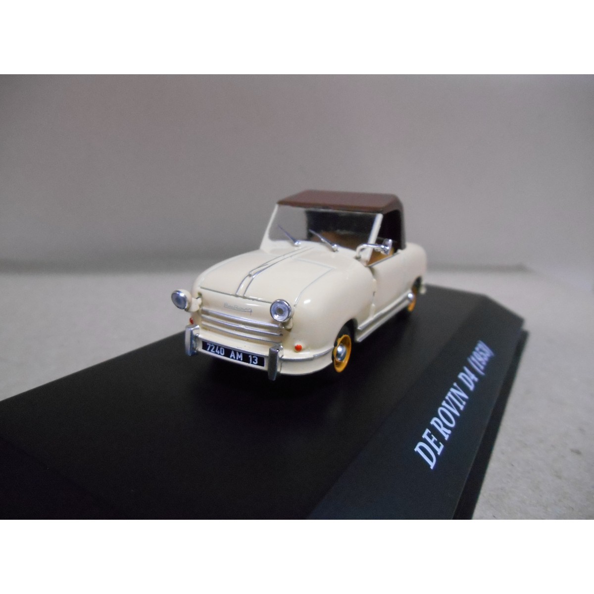 DE ROVIN D4 1953 MICROCARS ALTAYA IXO 1:43 - BCN STOCK CARS