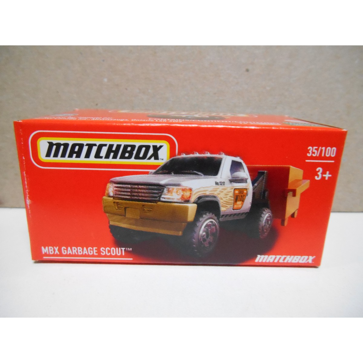 GARBAGE SCOUT ESCOGER/CHOOSE/CHOISIR 1:64 MATCHBOX - BCN STOCK CARS