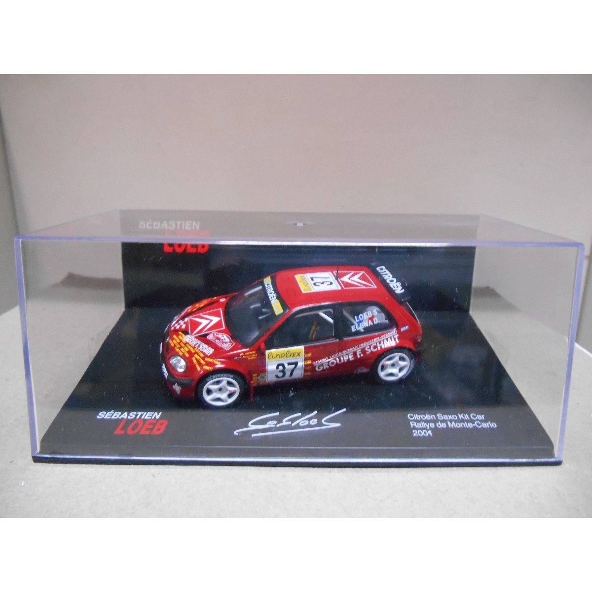 CITROEN SAXO KIT CAR RALLY MONTE CARLO 2001 LOEB 1:43 ALTAYA IXO - BCN ...