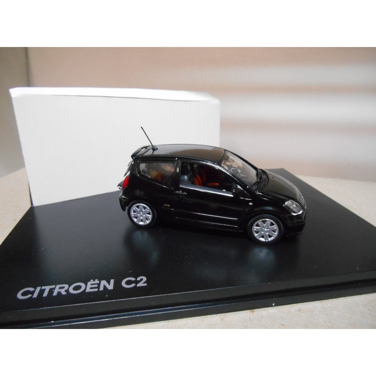 CITROEN C2 BLACK 1:43 DEALER NOREV - BCN STOCK CARS