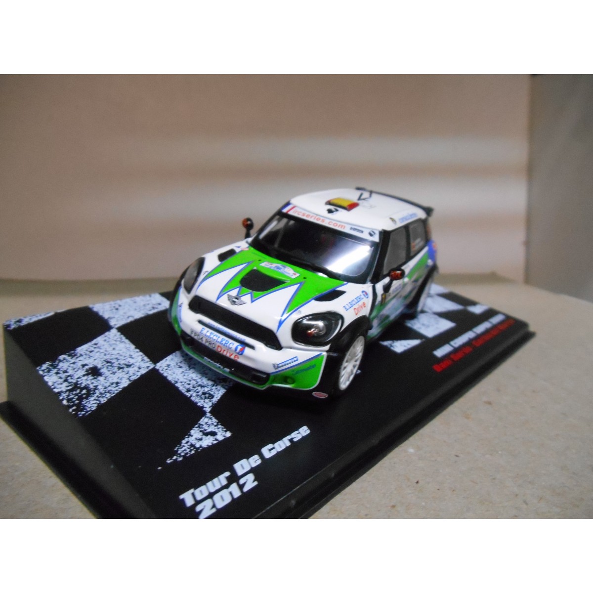 MINI COOPER S2000 RALLY TOUR DE CORSE 2012 DANI SORDO 1:43 ALTAYA IXO ...