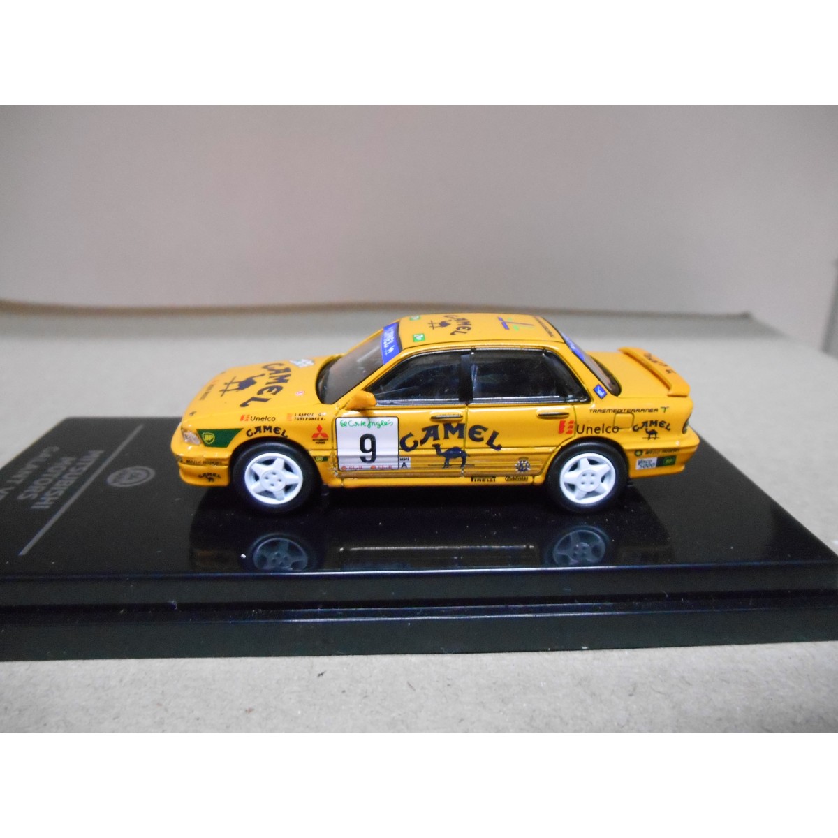 MITSUBISHI GALANT VR4 RALLY EL CORTE INGLES 1995 PONCE + DECALS LHD 1: ...