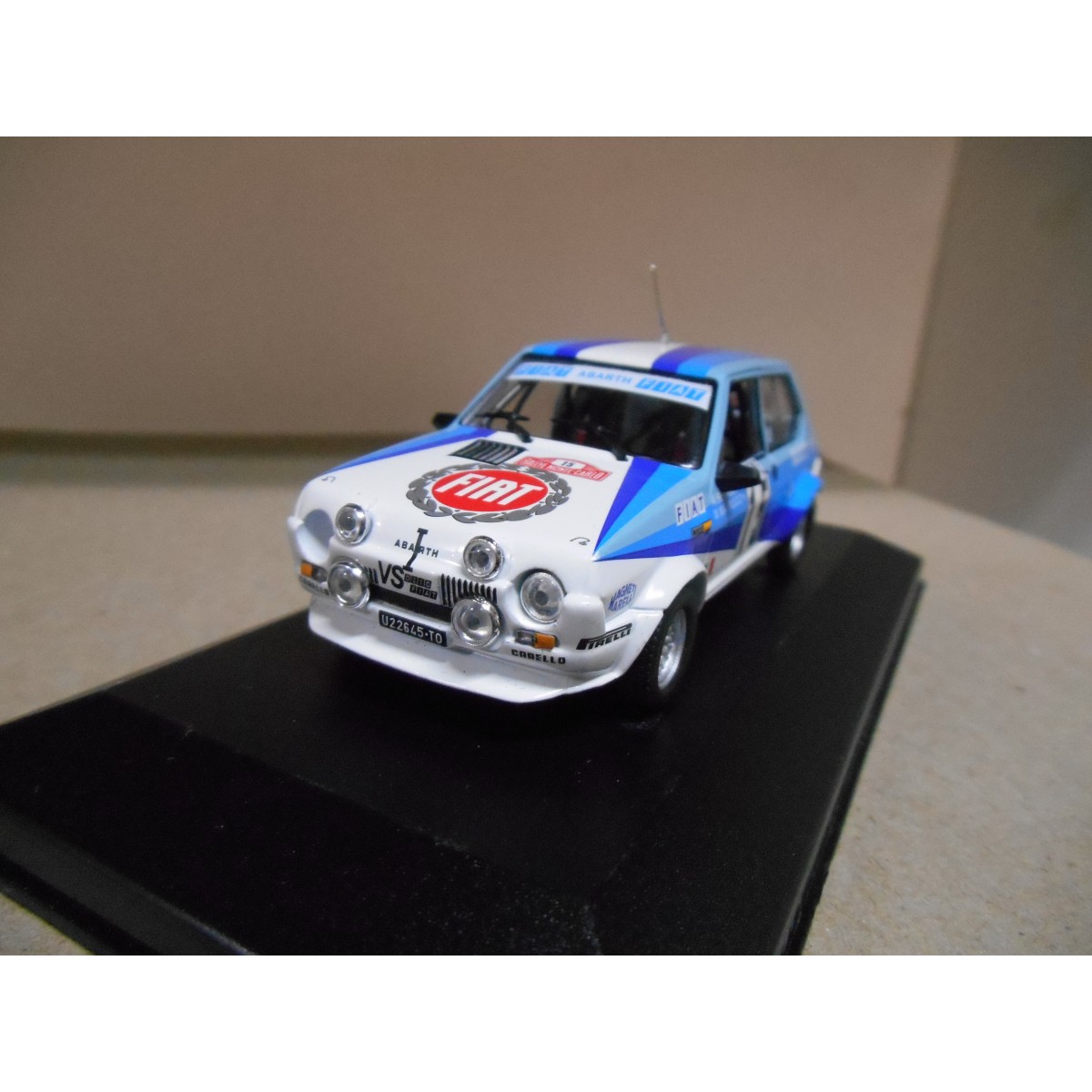 FIAT RITMO 75 ABARTH RALLY MONTE CARLO 1980 BETTEGA 1:43 ALTAYA IXO ...