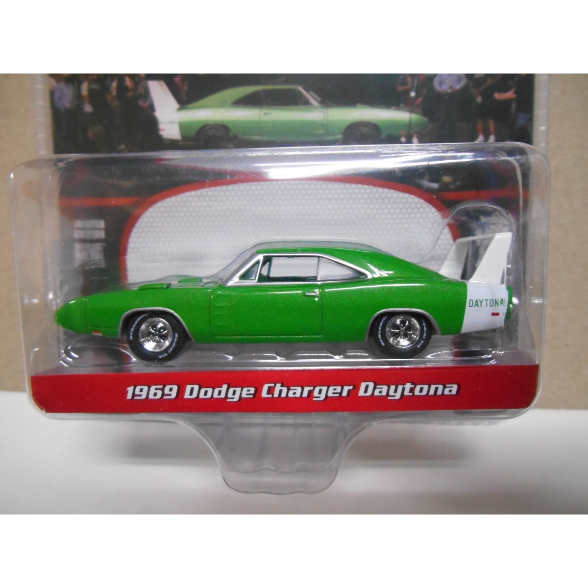 DODGE CHARGER DAYTONA 1969 BARRETT-JACKSON 1:64 GREENLIGHT - BCN STOCK CARS