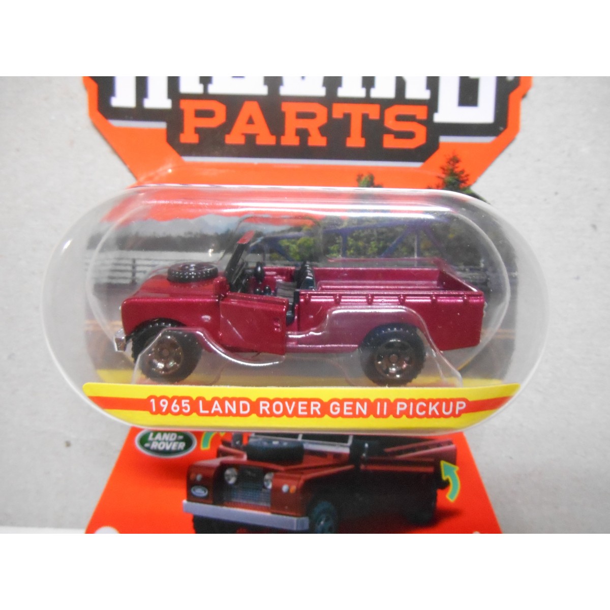 MOVING PARTS LAND ROVER GEN II PICKUP 1965 1:64 MATCHBOX - BCN STOCK CARS