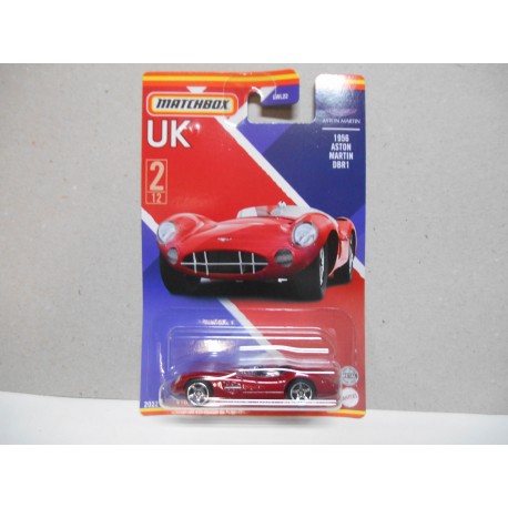 ASTON MARTIN DBR1 1956 RED BEST OF UK 2022 1:64 MATCHBOX - BCN STOCK CARS