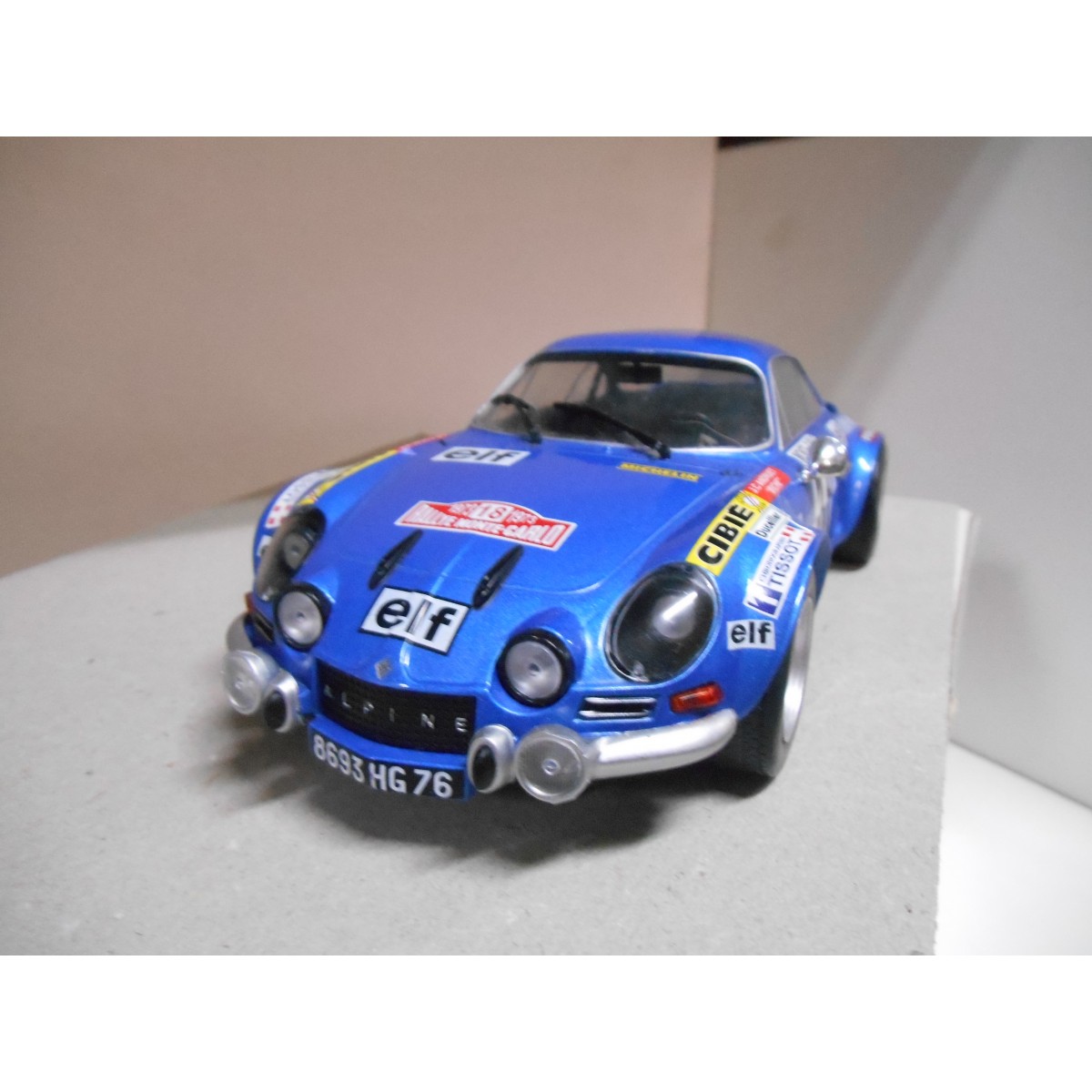 ALPINE A110 1800 1973 ANDRUET RALLY MONTECARLO 1973 1:18 ALTAYA IXO ...