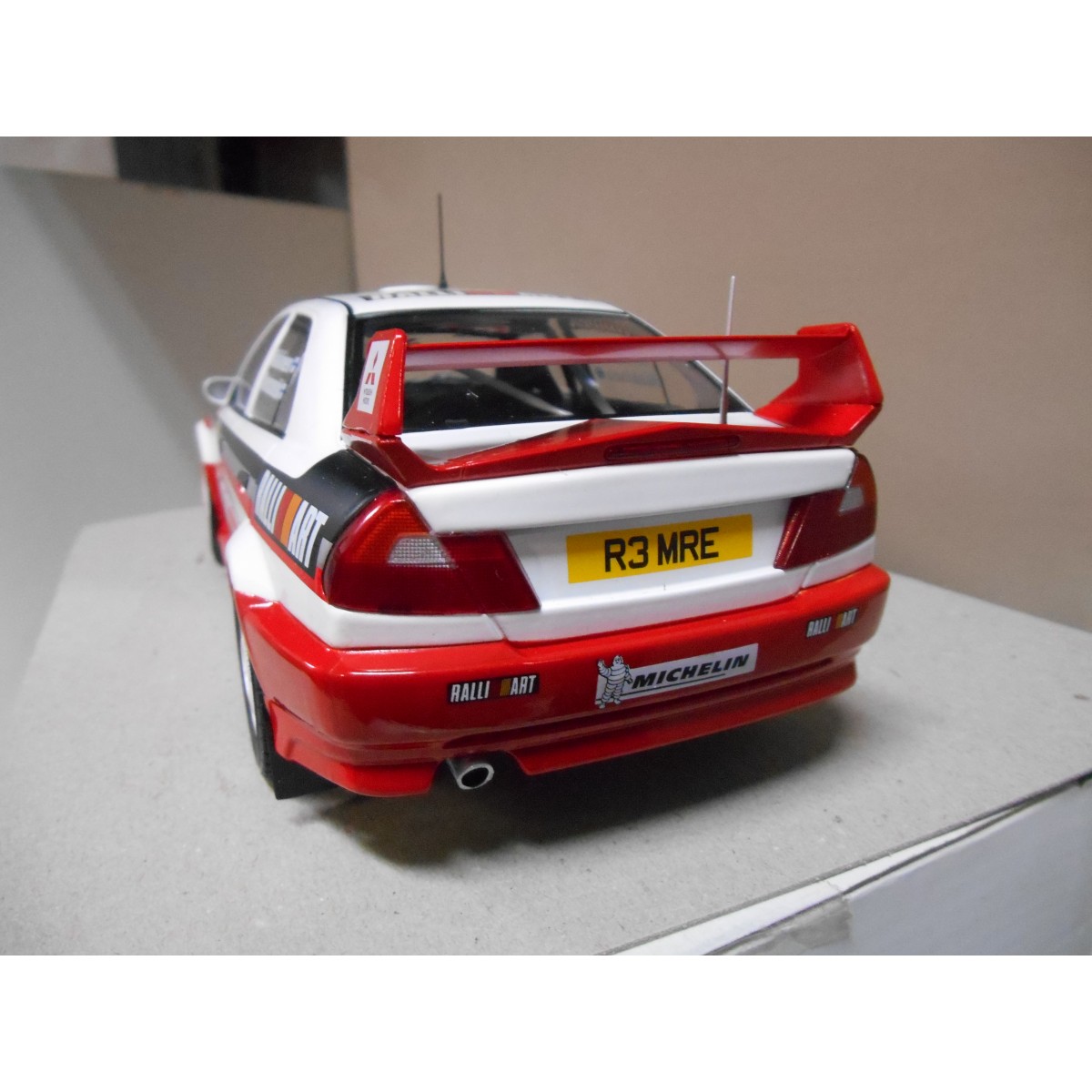 MITSUBISHI LANCER EVO V RALLY ARGENTINA 1998 MAKINEN 1:18 ALTAYA IXO ...