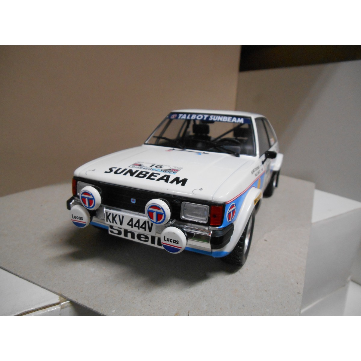 TALBOT LOTUS SUNBEAM RALLY RAC 1980 TOIVONEN 1:18 ALTAYA IXO - BCN ...