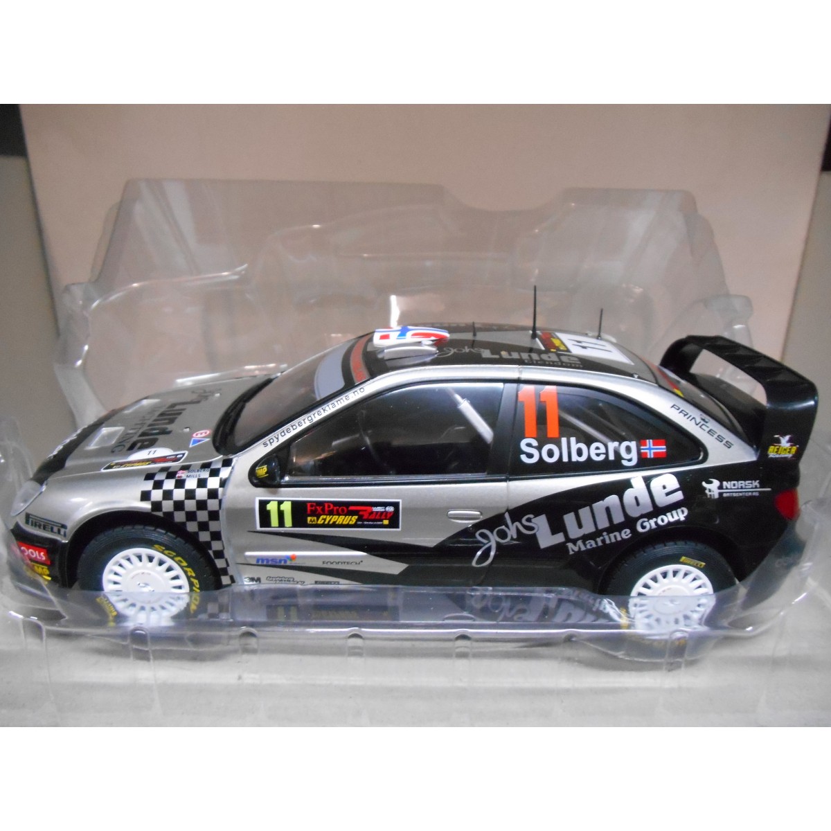 CITROEN XSARA WRC RALLY CYPRUS 2009 SOLBERG 1:18 ALTAYA IXO - BCN STOCK ...