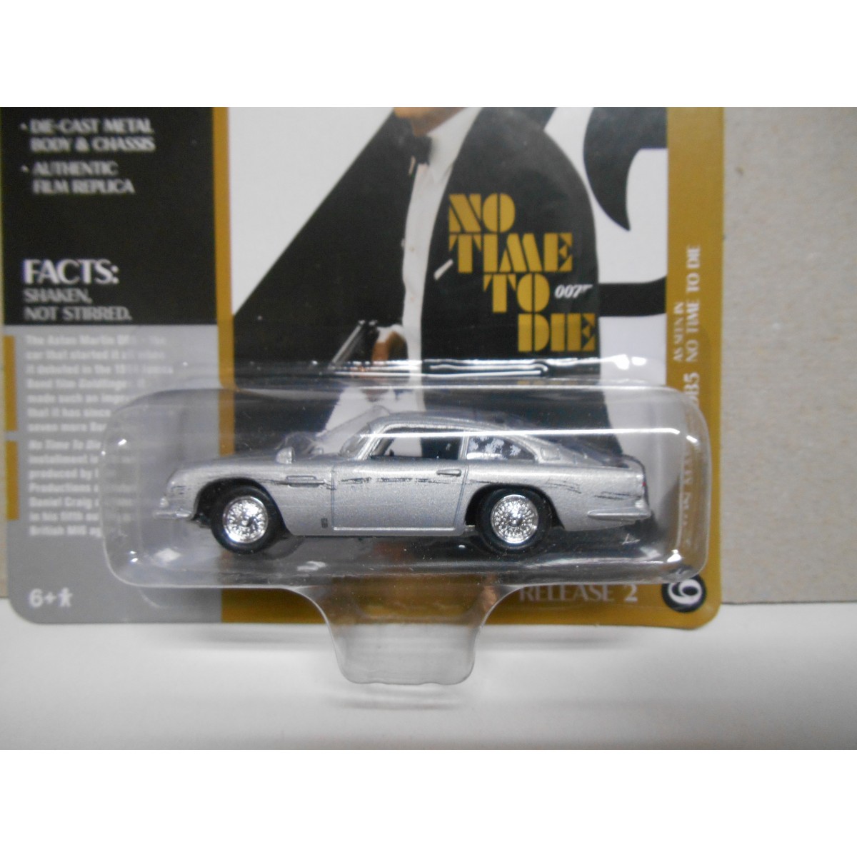 HOLLYWOOD JAMES BOND 007 ASTON MARTIN DB5 NO TIME TO DIE 1:64 JOHNNY ...