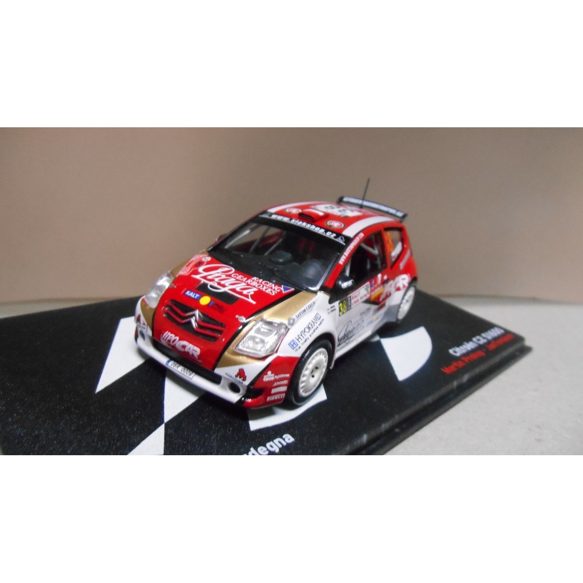 CITROEN C2 S1600 RALLY SARDEGNA 2009 PROKOP 1:43 ALTAYA IXO PEANA ...