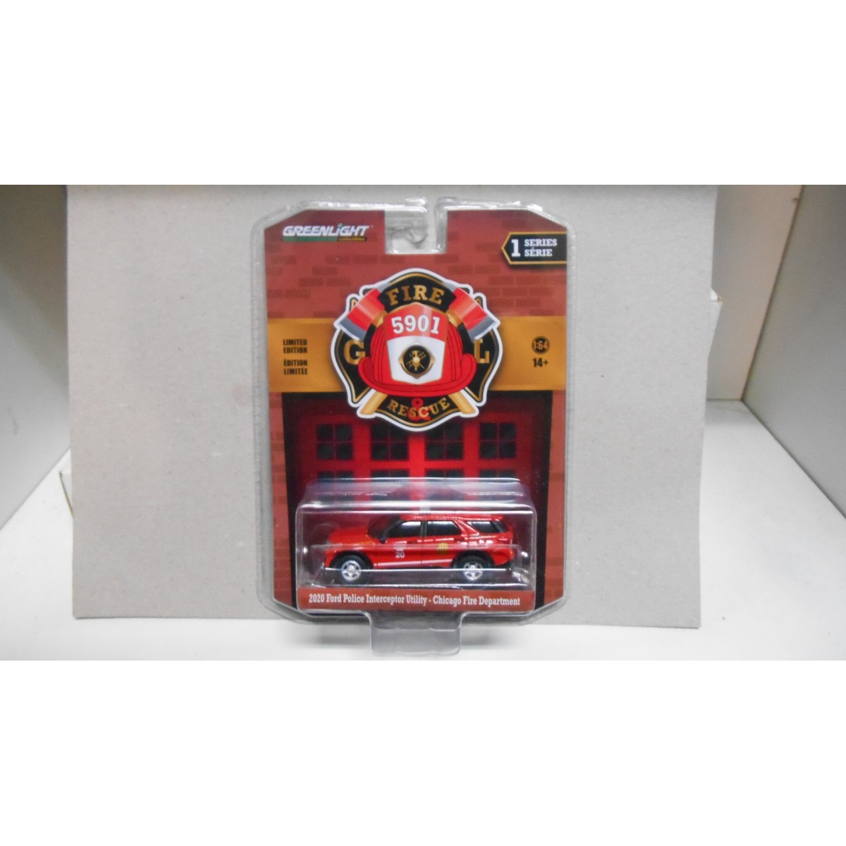 Metal Diecast Modellauto Ford Police Interceptor Utility 1:64 - Chicago ...