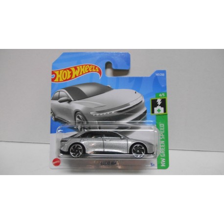 LUCID AIR 4/5 GREEN SPEED 1:64 HOT WHEELS - BCN STOCK CARS