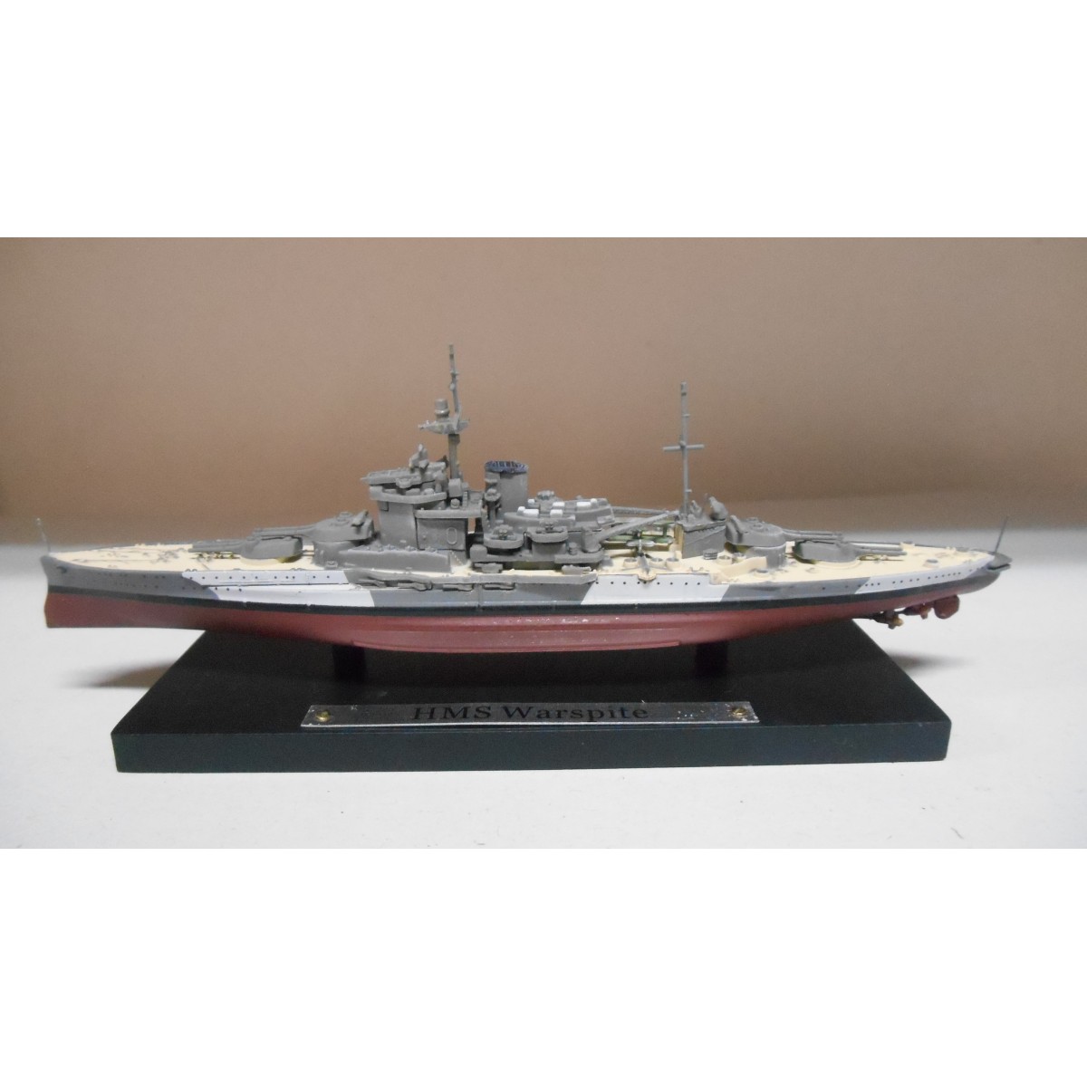 ACORAZADO WARSHIP HMS WARSPITE 1915-1945 1:1250 ATLAS De AGOSTINI n113 ...