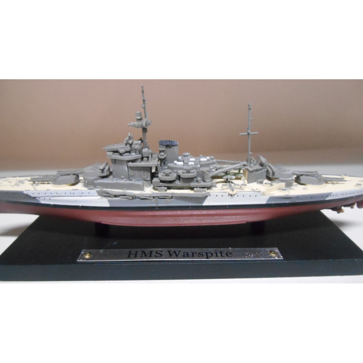 ACORAZADO WARSHIP HMS WARSPITE 1915-1945 1:1250 ATLAS De AGOSTINI n113 ...