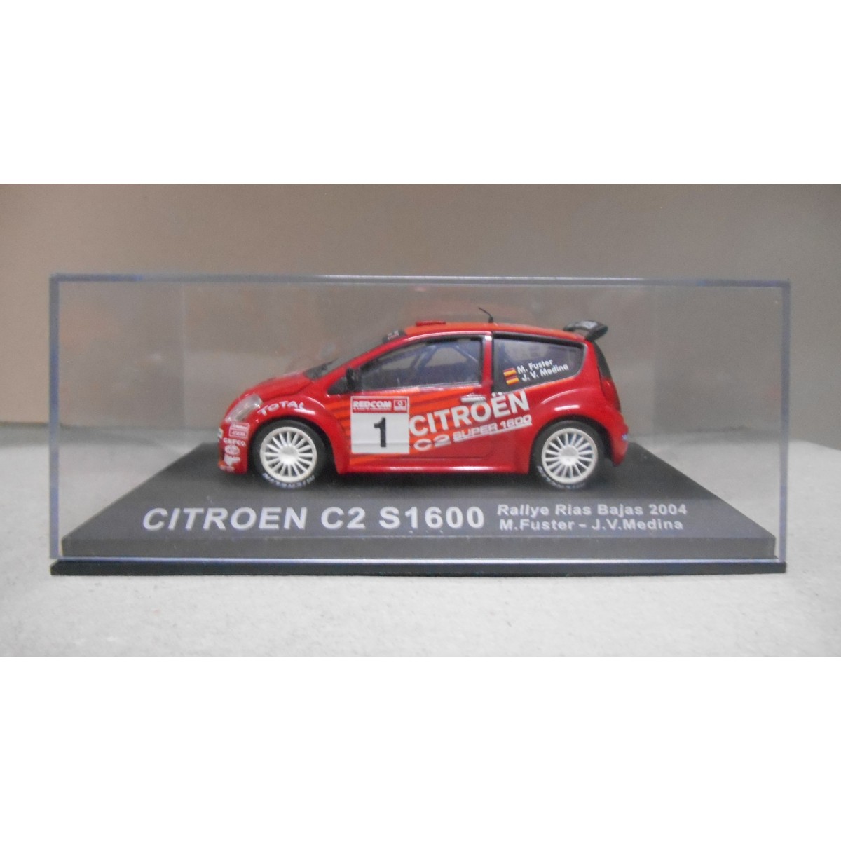 CITROEN C2 S1600 RALLY RIAS BAJAS 2004 FUSTER 1:43 ALTAYA IXO - BCN ...