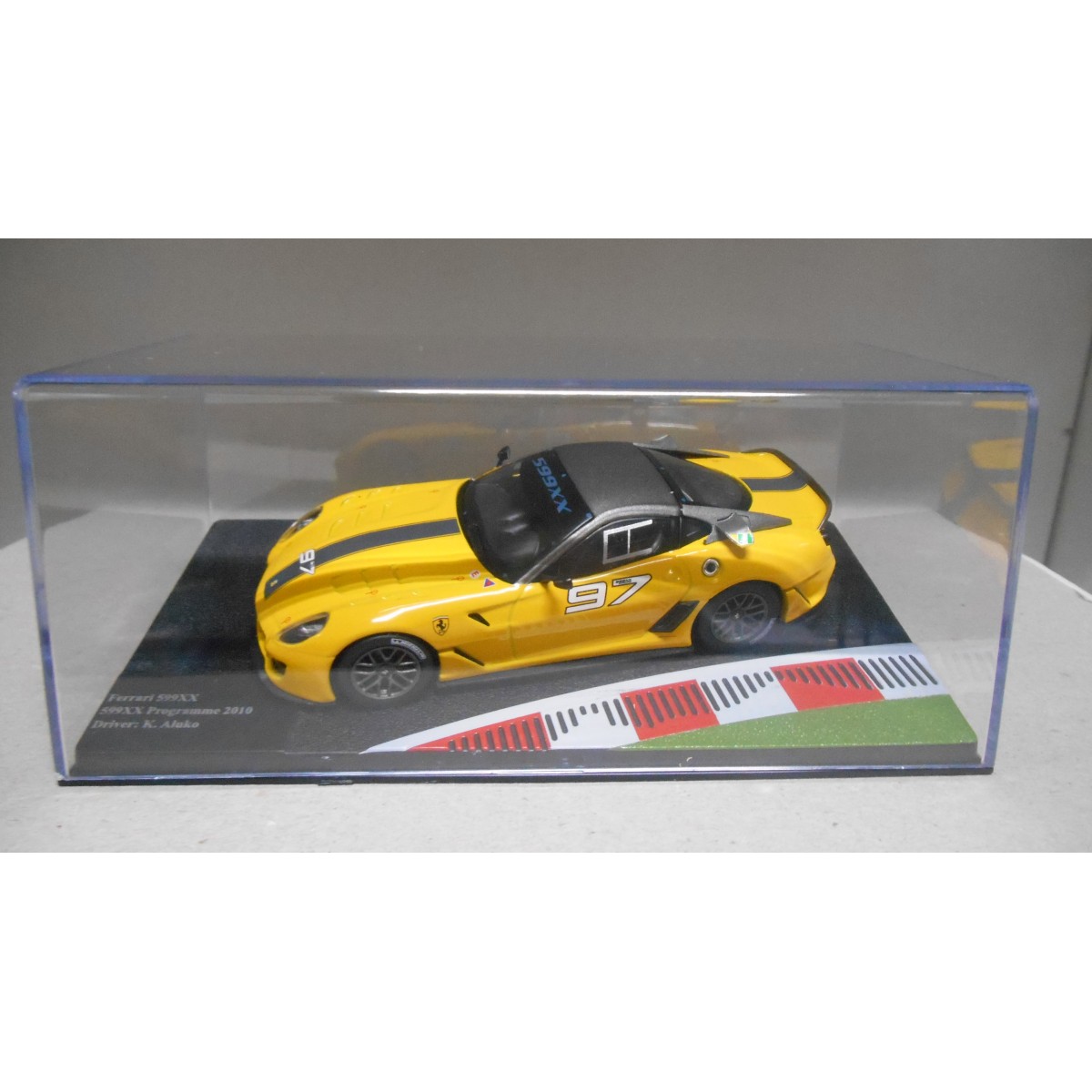 FERRARI 599 XX PROGAMME 2010 ALUKO 1:43 FERRARI RACING IXO - BCN STOCK CARS