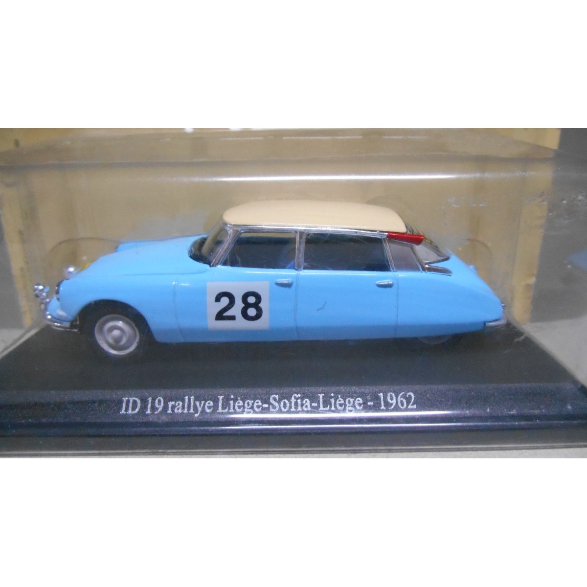 CITROEN ID 19 RALLY LIEGE-SOFIA-LIEGE 1962 1:43 HACHETTE UH - BCN STOCK ...