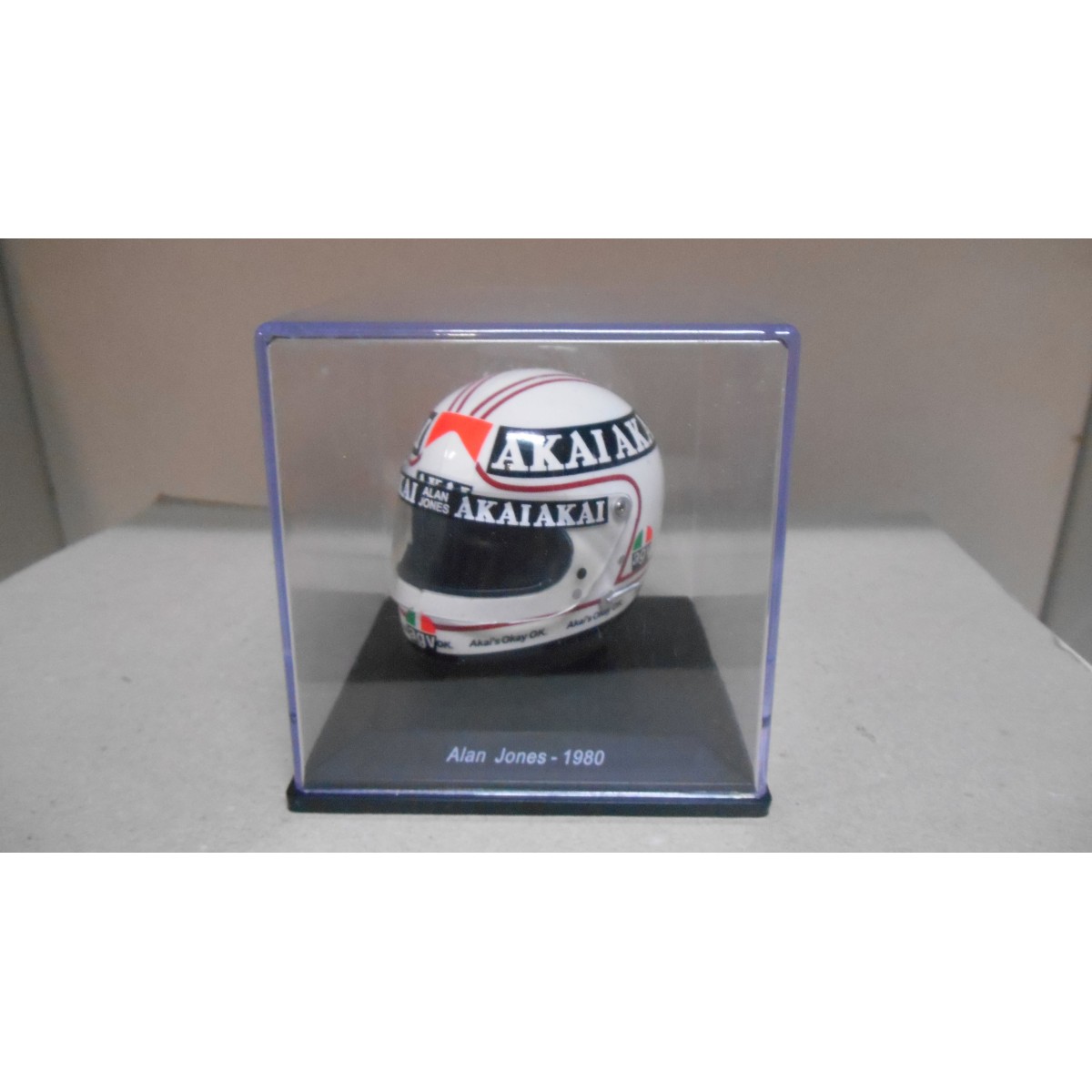 CASCO/HELMET FORMULA F1 1980 ALAN JONES (WILLIAMS) 1:5 SPARK EDITIONS ...
