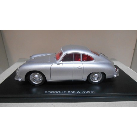 PORSCHE 356 A COUPE 1956 SILVER TEST 1:24 ALTAYA IXO - BCN STOCK CARS