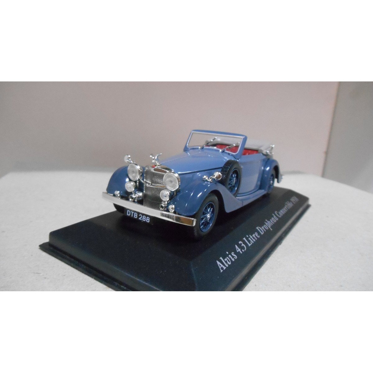 ALVIS 4.3 LITRE DROPHEAD CONVERTIBLE 1938 CLASSIC CARS 1:43 ALTAYA IXO - BCN STOCK CARS