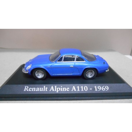 ALPINE A110 RENAULT 1969 BLEU 1:43 RBA IXO HARD BOX - BCN STOCK CARS
