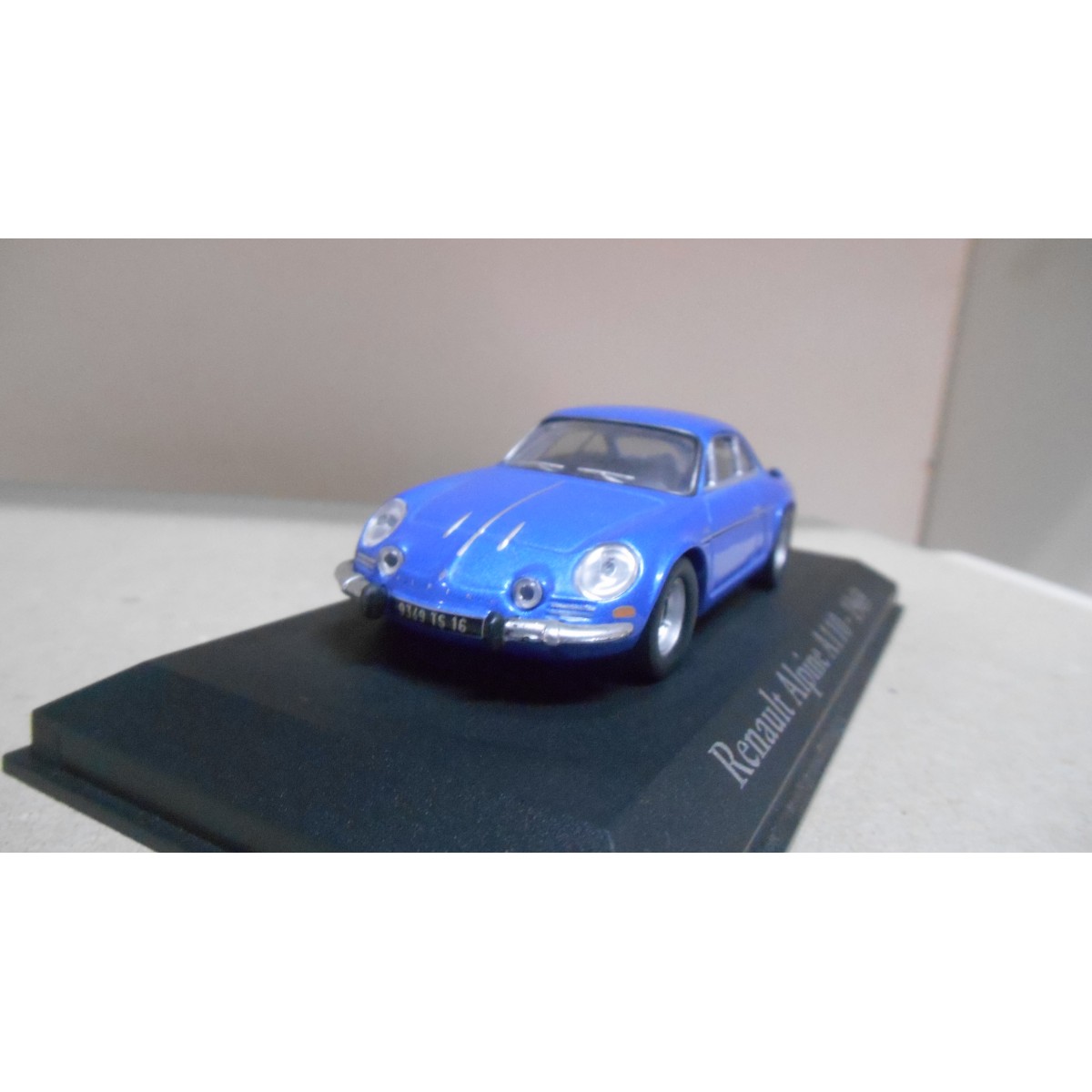 ALPINE A110 RENAULT 1969 BLEU 1:43 RBA IXO HARD BOX - BCN STOCK CARS