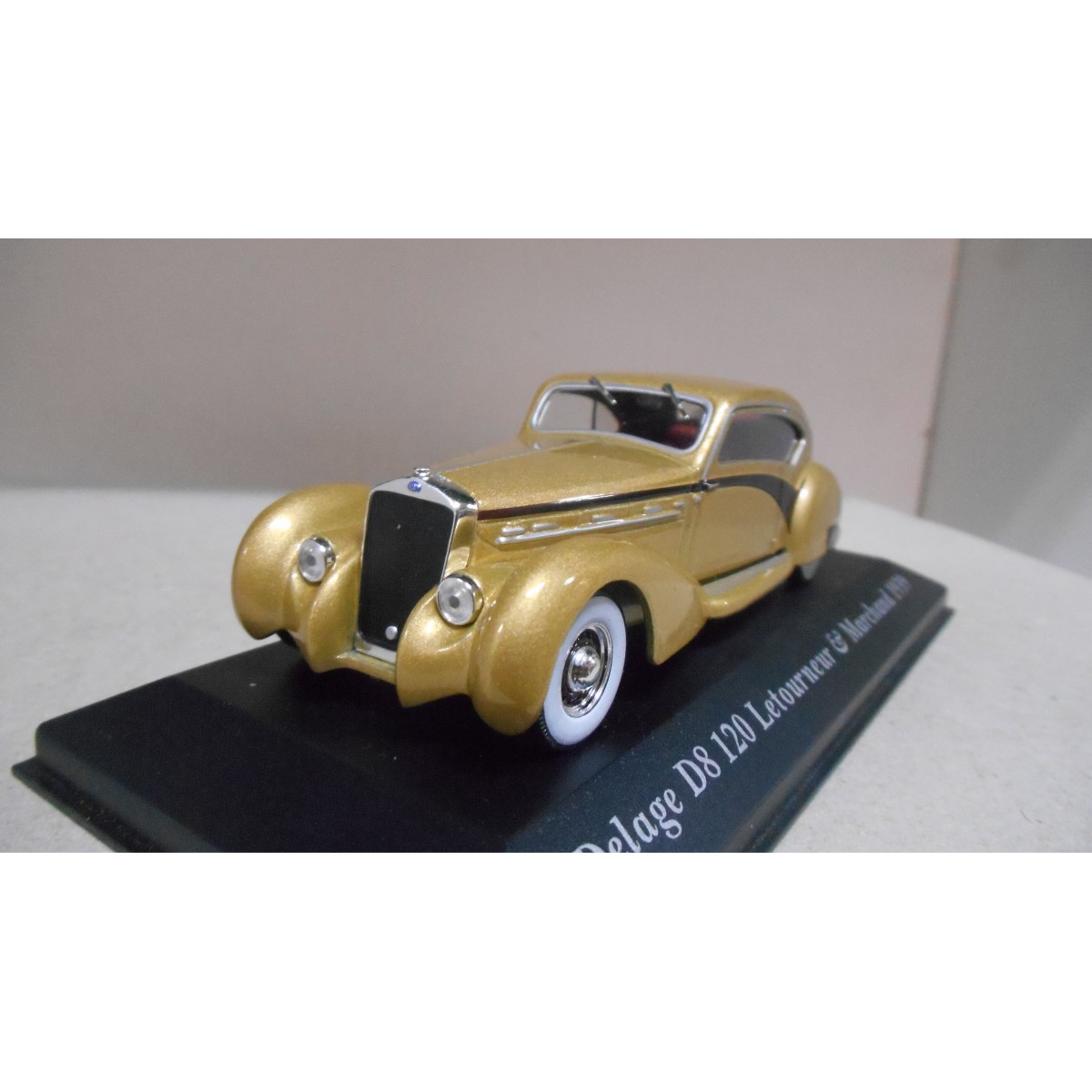 DELAGE D8 120 LETOURNEUR & MARCHAND 1939 1:43 ALTAYA IXO DEFECTUOSO/V ...