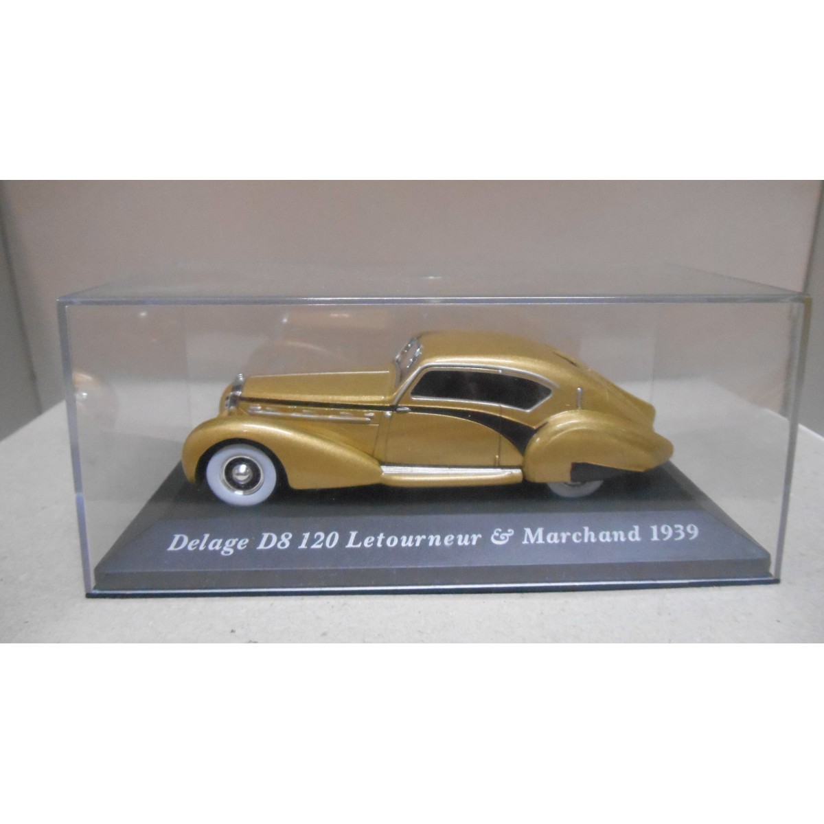 DELAGE D8 120 LETOURNEUR & MARCHAND 1939 1:43 ALTAYA IXO DEFECTUOSO/V ...